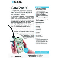 Rigel SafeTest 60 Medical PAT Tester